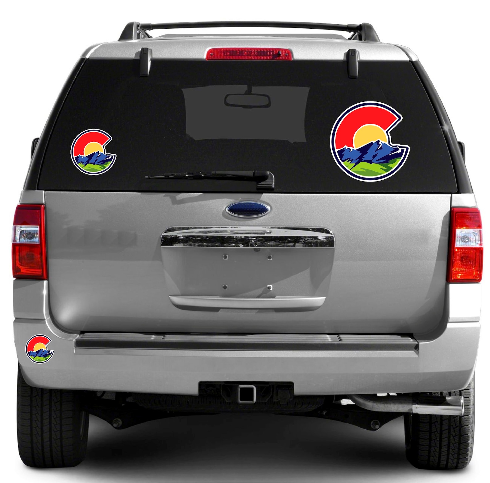 Colorado Sticker. Nature C Colorado Flag Car Bumper Sticker - Etsy