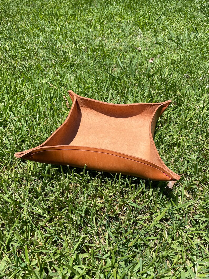 Leather Catch-all - Etsy