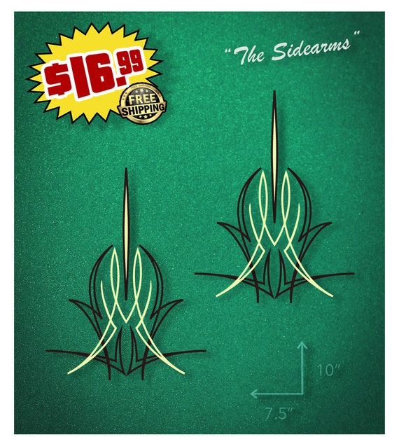 Hot Rod Vinyl Pinstripe Decal two Color Rat Rod Design | Etsy