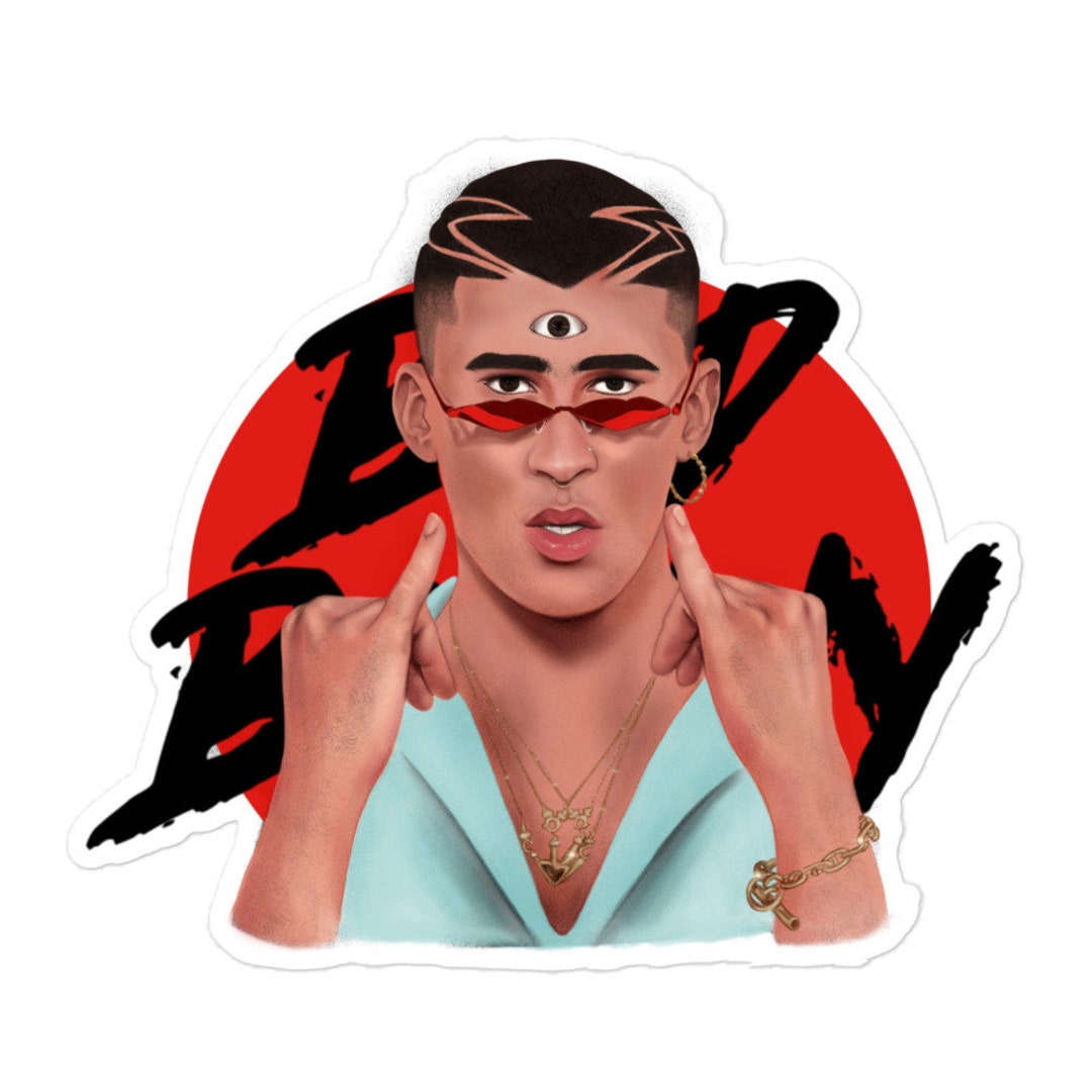 Bad Bunny Sticker - Etsy