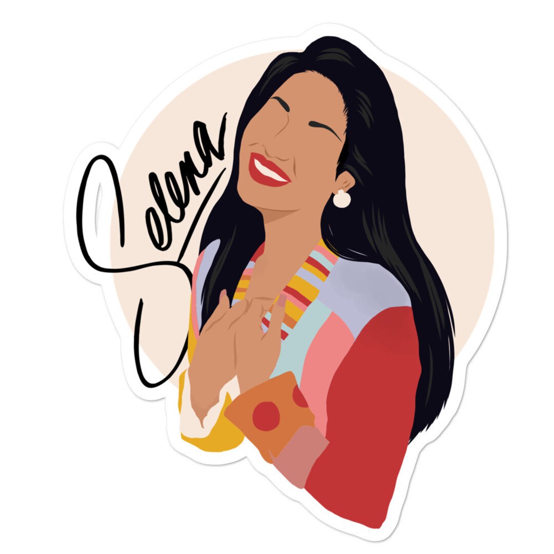 Selena Sticker - Etsy