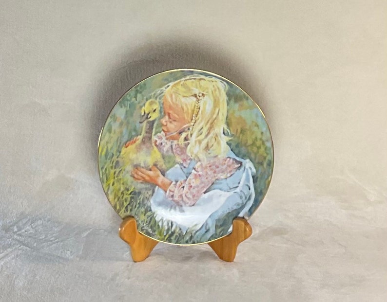 Schmid 80s Collector Plate My Name is Star stars Spring by | Etsy