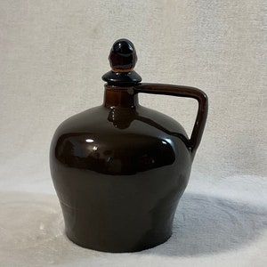Vintage Ceramic Friar Musical Liquor Jug Decanter-old Wind-music Box ...