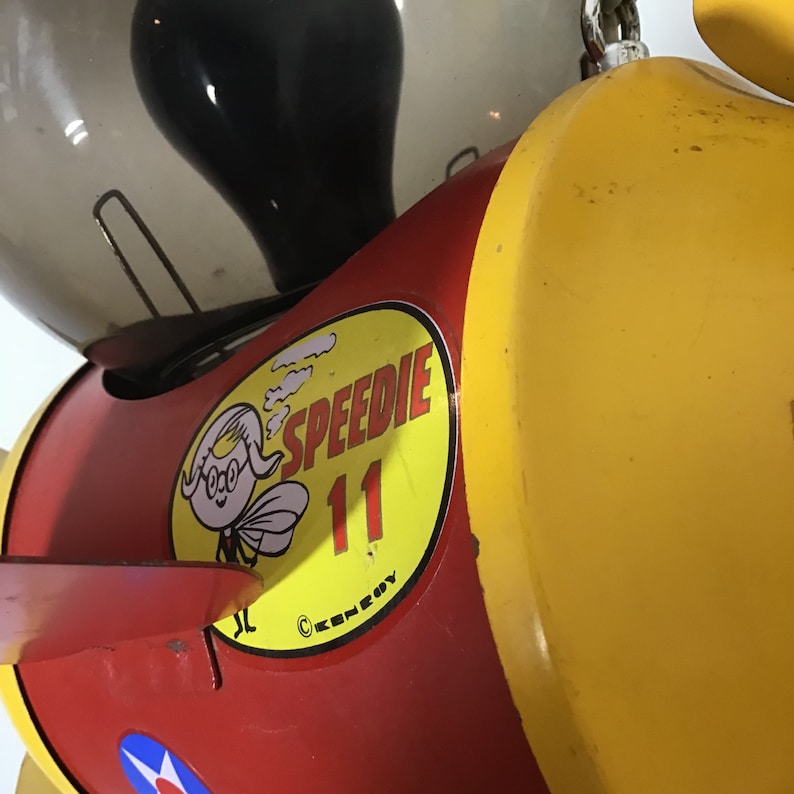 Vintage USAF Kenroy Speedie 11 Hanging Metal Airplane Swag - Etsy