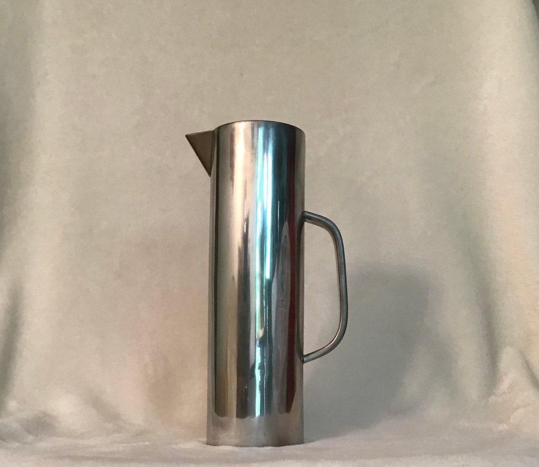 Vintage Cocktail Pitcher by Boardman Colonial Pewter 10” Tall Slender ...
