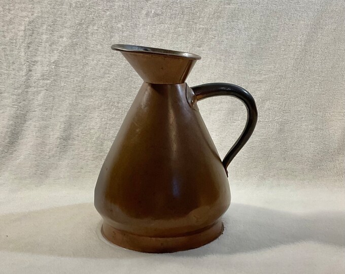 Antique British 18th Century Half Gallon Copper haystack Pitcher - Etsy