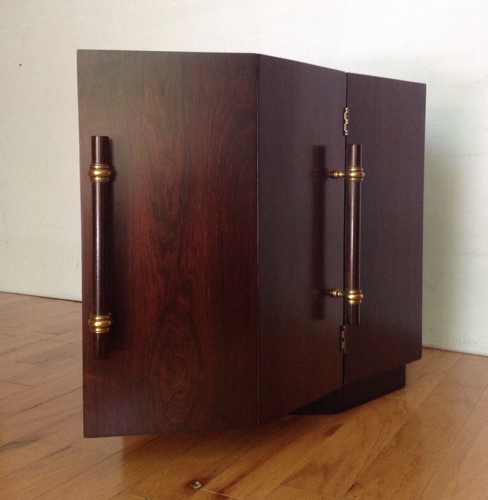 Mid-century Modern Rosewood Octagonal Drum Occasional | Etsy