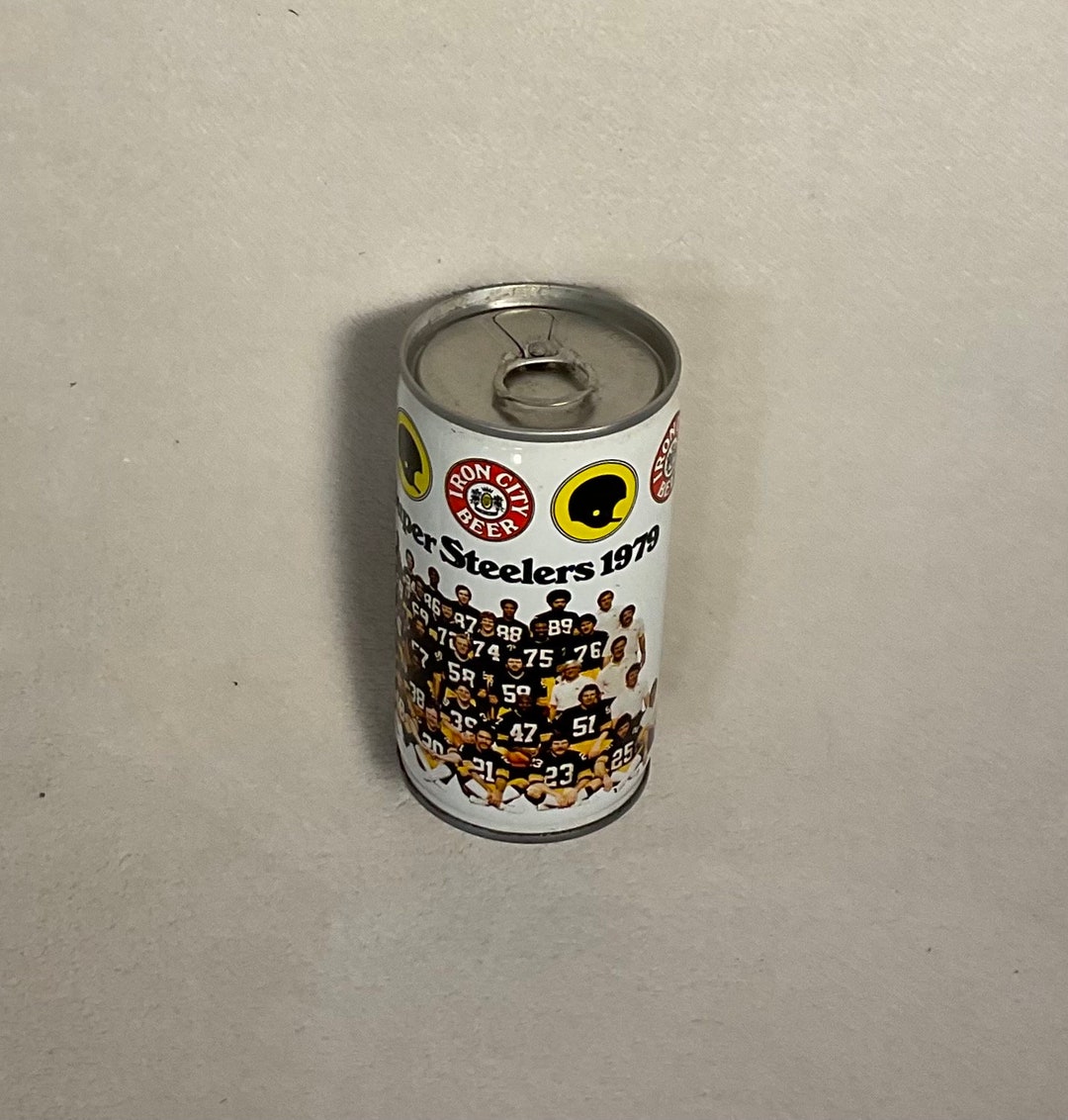 Vintage Beer Can Iron City Super, Super, Super Steeler Commemorative ...