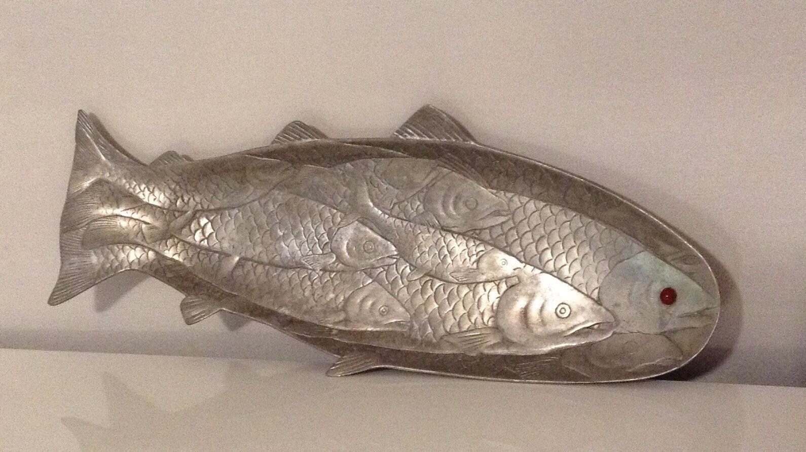 Vintage Large Aluminum Fish Tray or Platter by Arthur Court | Etsy