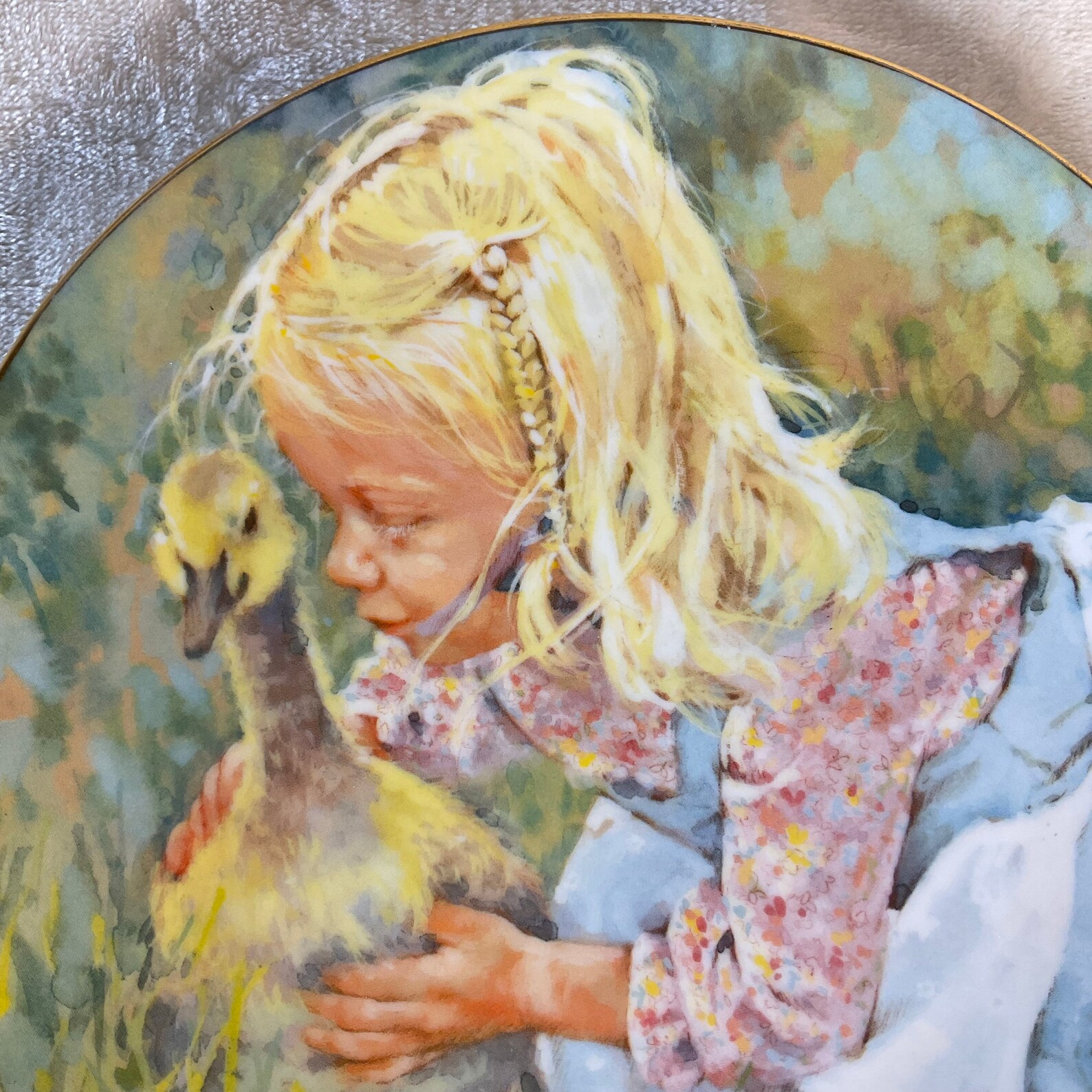 Schmid 80s Collector Plate My Name is Star stars Spring by | Etsy