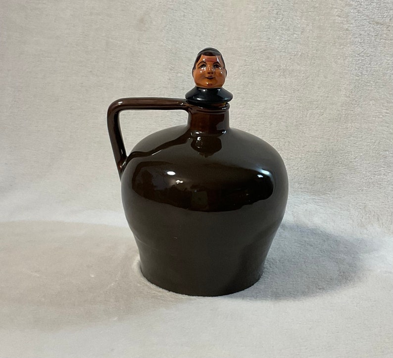 Vintage Ceramic Friar Musical Liquor Jug Decanter-old - Etsy