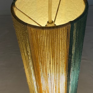 Vintage 50s 60s Mid-century Triple, Multiple Color Yarn String Shades ...