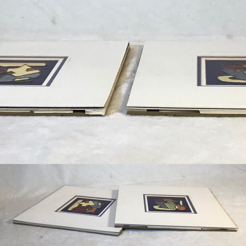 Vintage Pair Harris G Strong Mid-century Ceramic Tile - Etsy