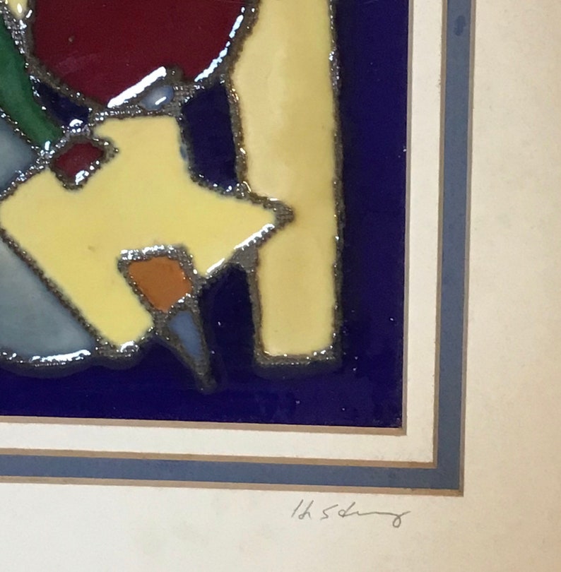 Vintage Pair Harris G Strong Mid-century Ceramic Tile - Etsy