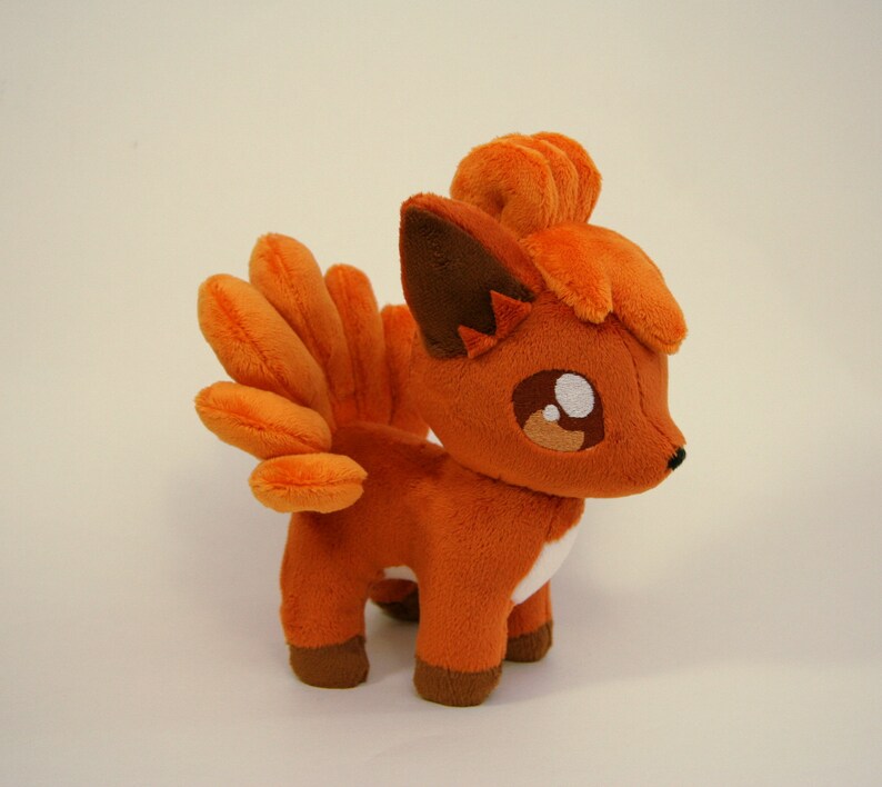 Pokemon Inspired Vulpix Plush Fan-made Made-to-order - Etsy