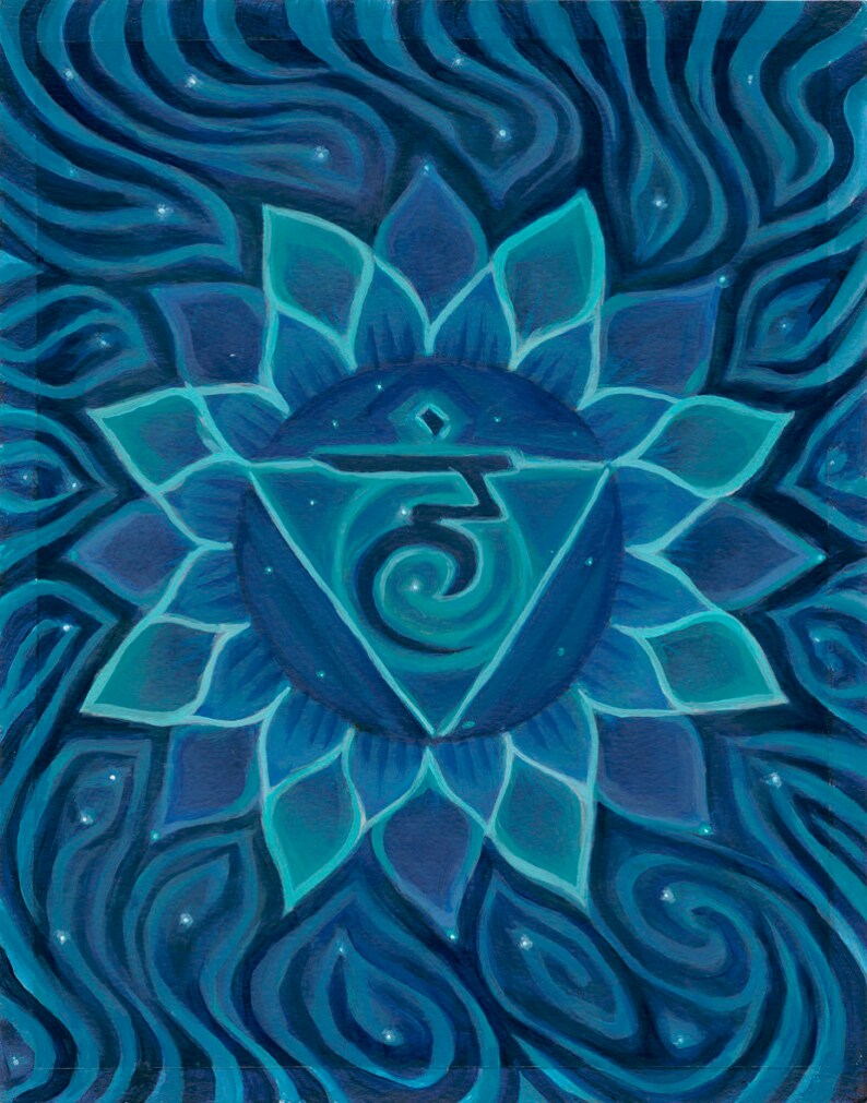 CHAKRA BANNER Professional Canvas Print multiple Sizes - Etsy