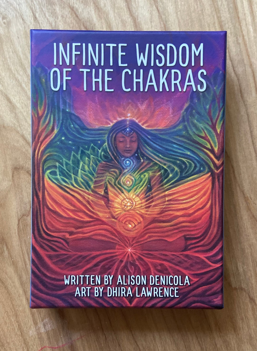 Infinite Wisdom of the Chakras Oracle Deck. Art by Dhira Lawrence ...
