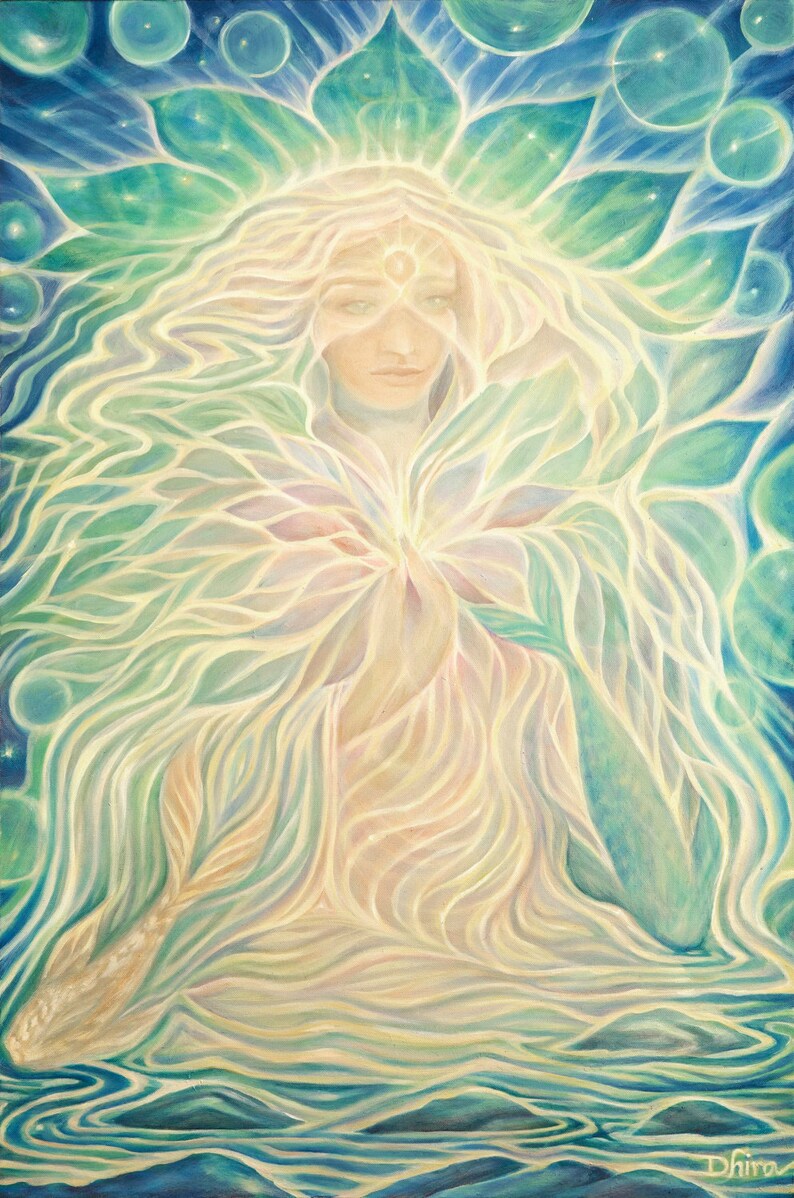 PISCES RISING 12x18 Print of the Original Work - Etsy