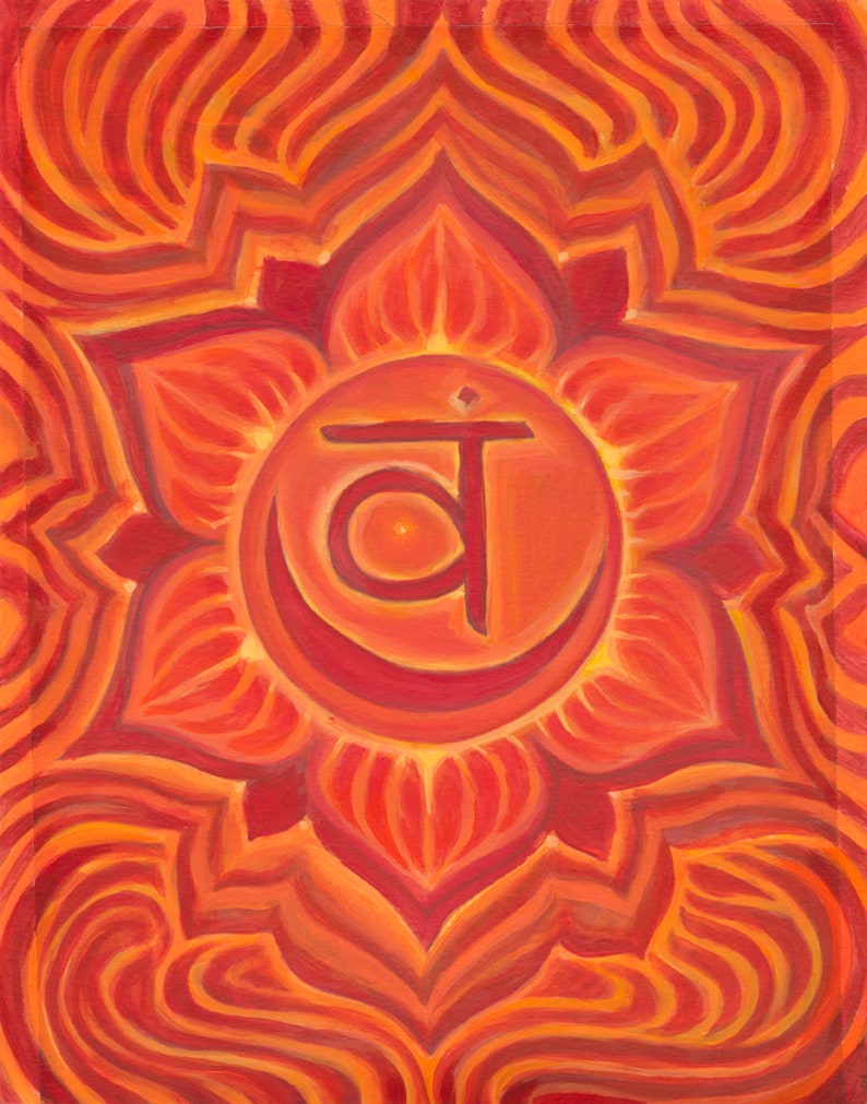 CHAKRA BANNER Professional Canvas Print multiple Sizes - Etsy