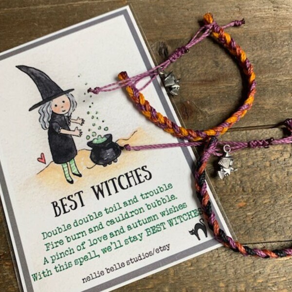 Witch Charm Bracelet - Etsy