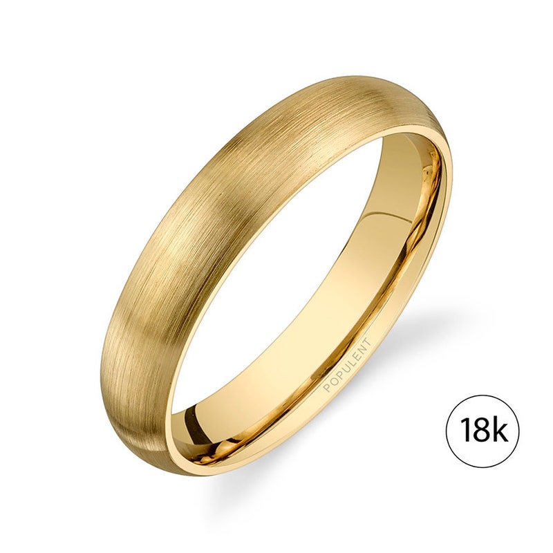 18k Wedding Bands for Couples - Etsy