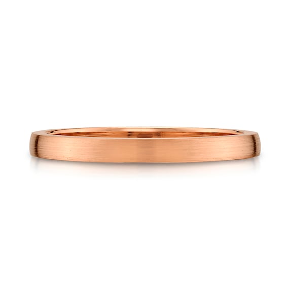 Etsy rose gold band store