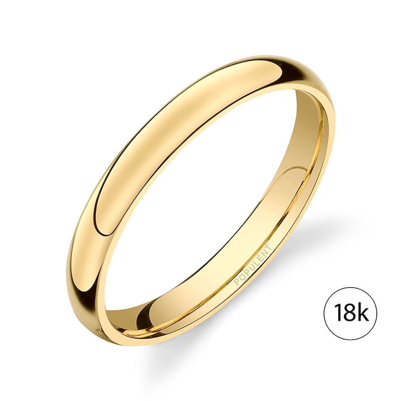 18k Gold Ring - Etsy