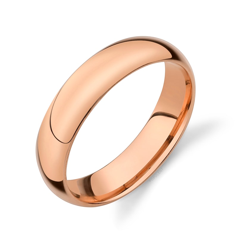 Rose Gold Band - Etsy