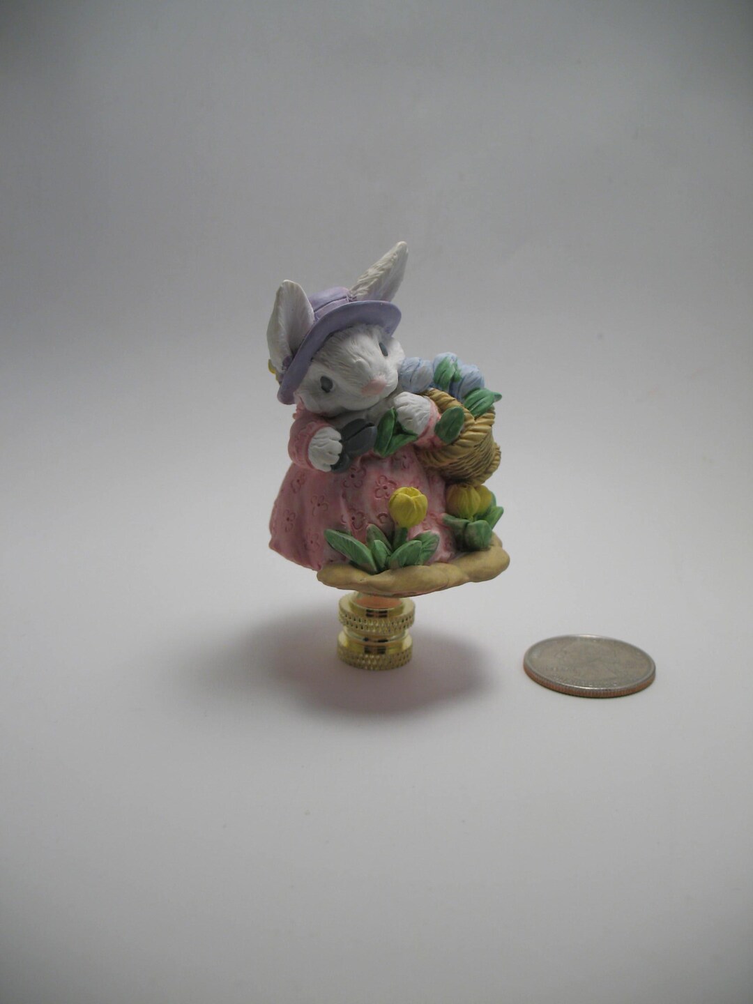 Lamp Finial Cast Resin Easter Bunny Rabbit Good Detail R6 - Etsy