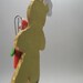 Lamp Finial Merry Christmas Gingerbread Man Made of Polymer Clay ...