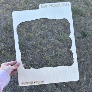 Large Bleach Spot Bleaching Stencil - Etsy