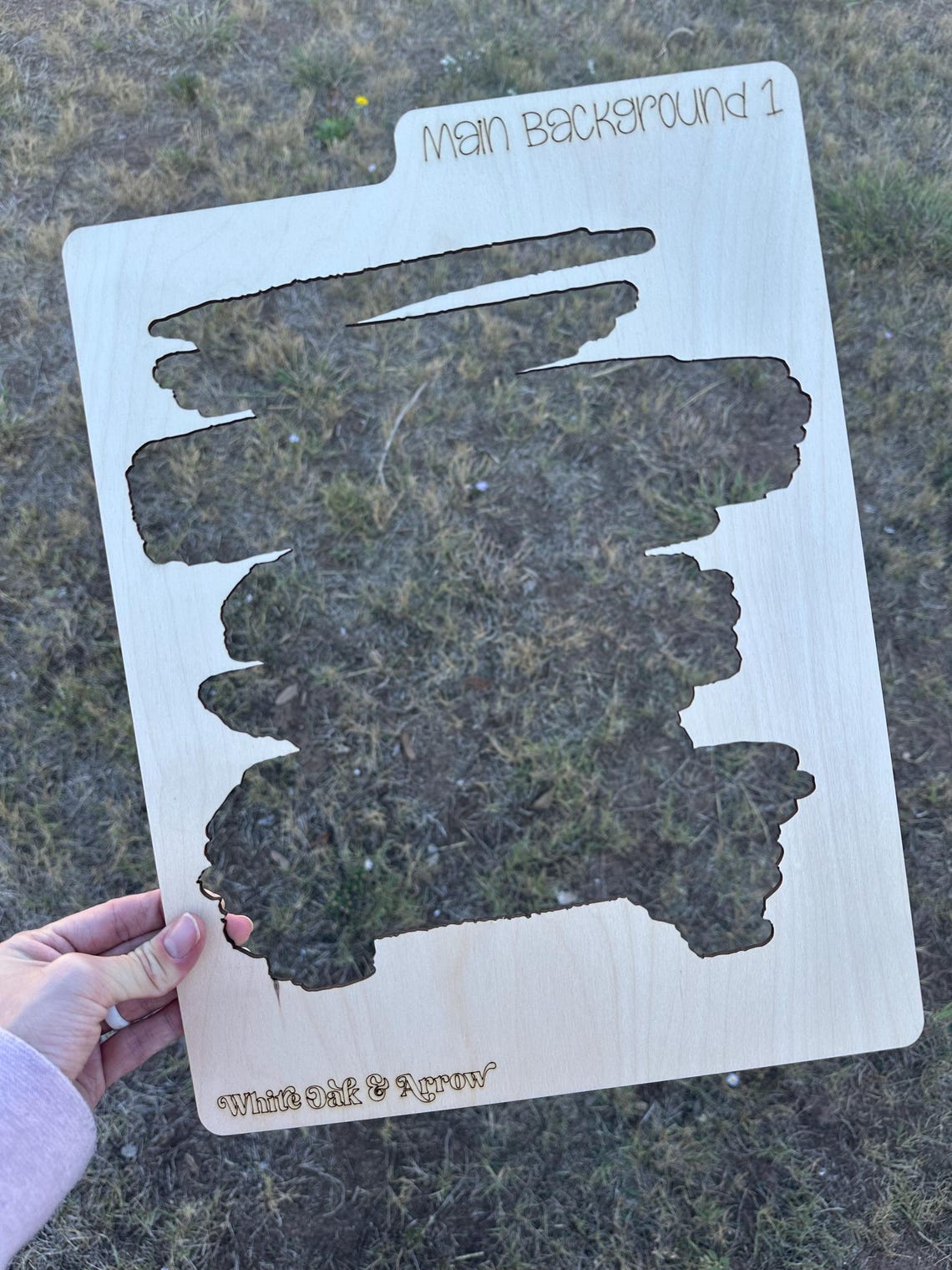 Large Bleach Spot Bleaching Stencil - Etsy