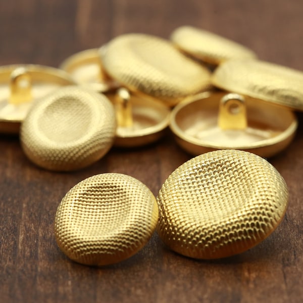 Gold Buttons - Etsy