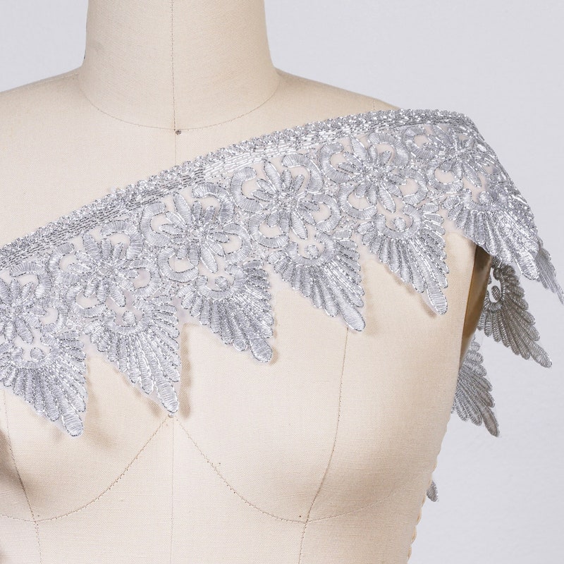 Silver Lace Trim - Etsy
