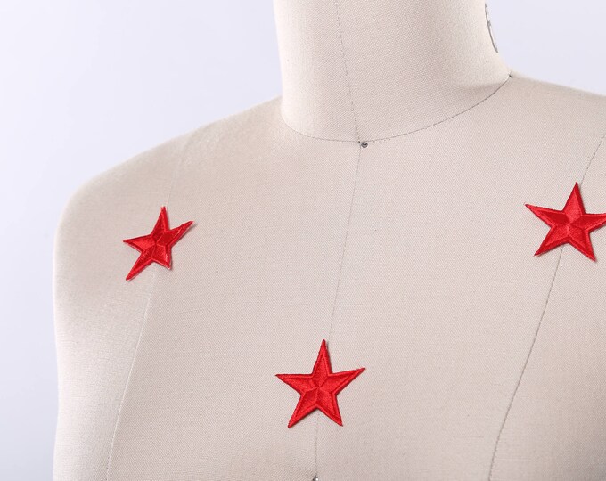 Gold Star Patch 5 PIECES Tiny Gold Embroidery Star Patches - Etsy