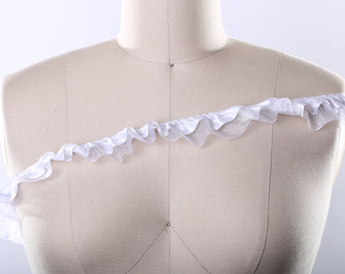 2 Yards White Button Loops/ 1/4 6mm Button Loops for - Etsy