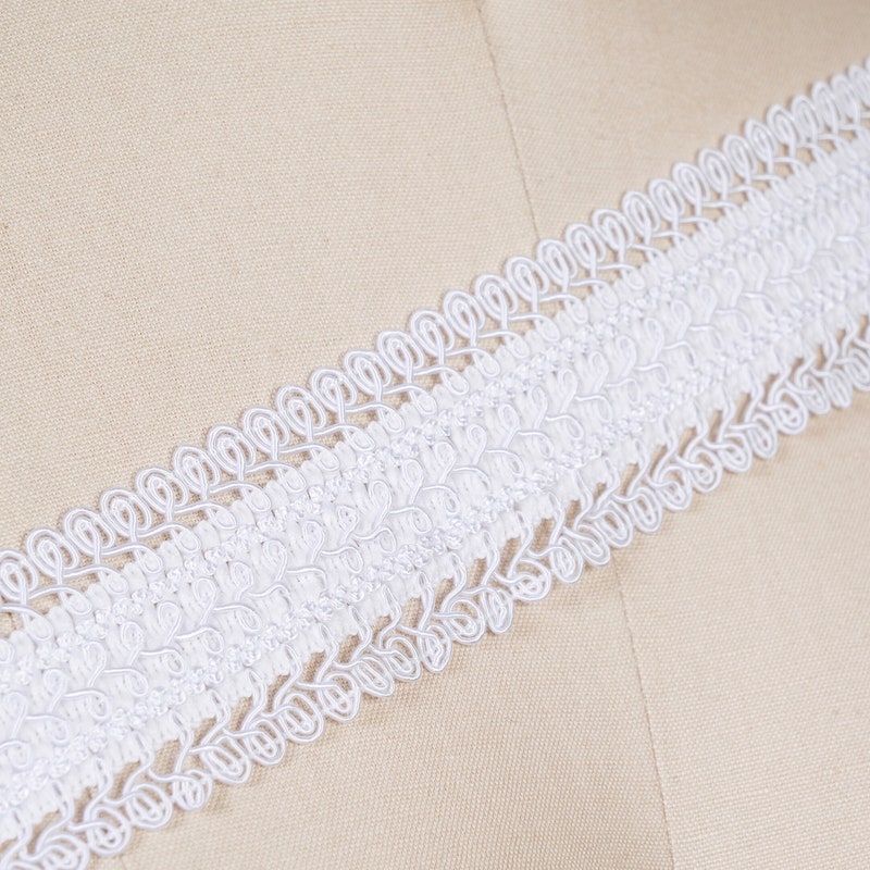 White Gimp Braid - Etsy