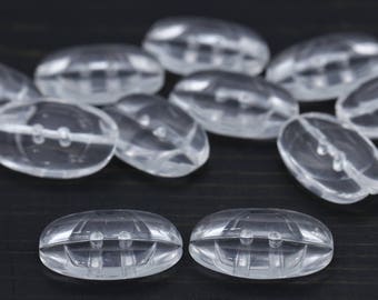 Oval shaped buttons | Etsy