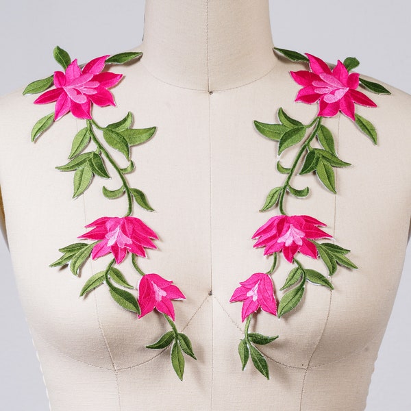 Hot Pink Lilies - Etsy