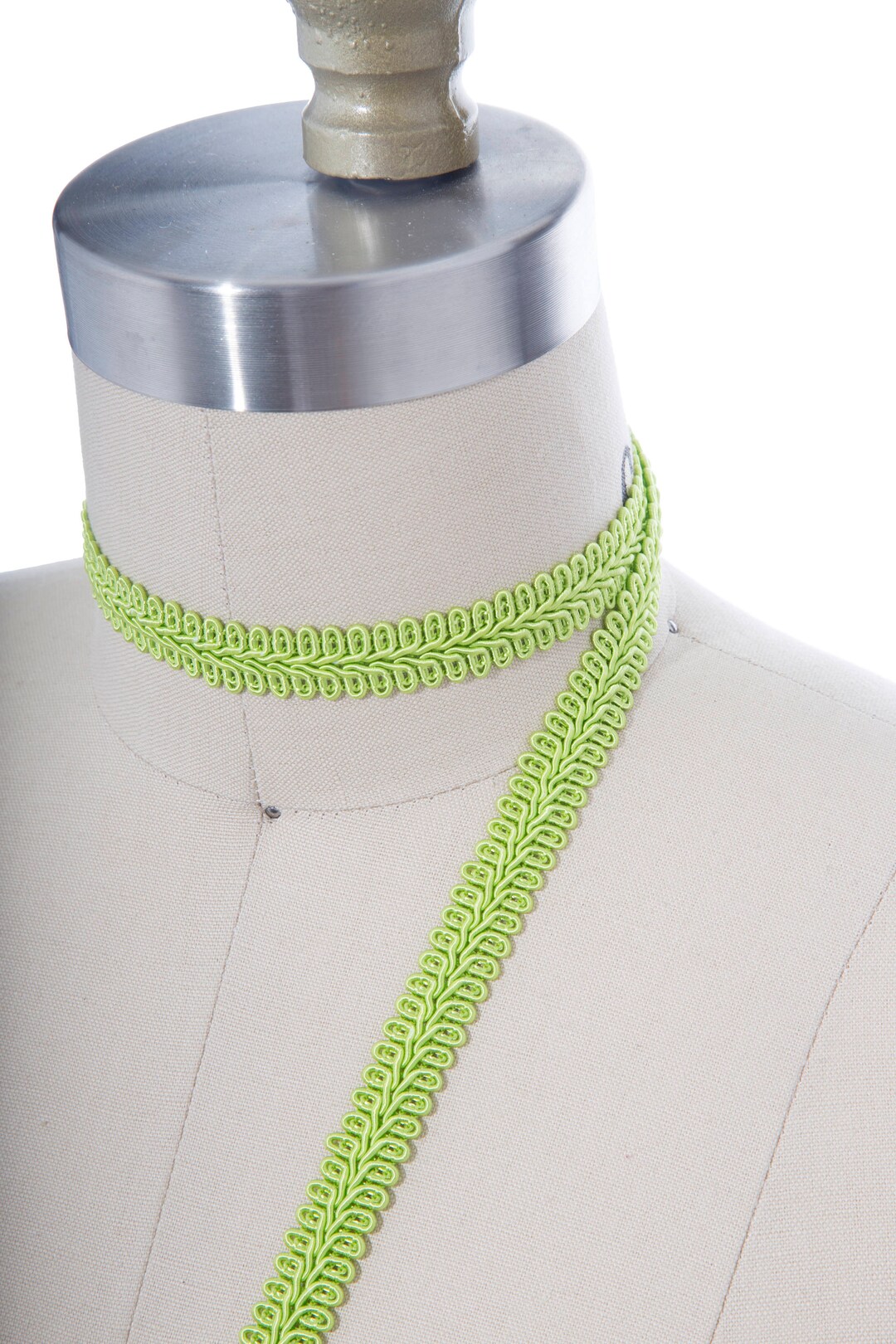 Green Gimp 2 Yards Lime Green Gimp Trim Lime Green Furniture Gimp ...