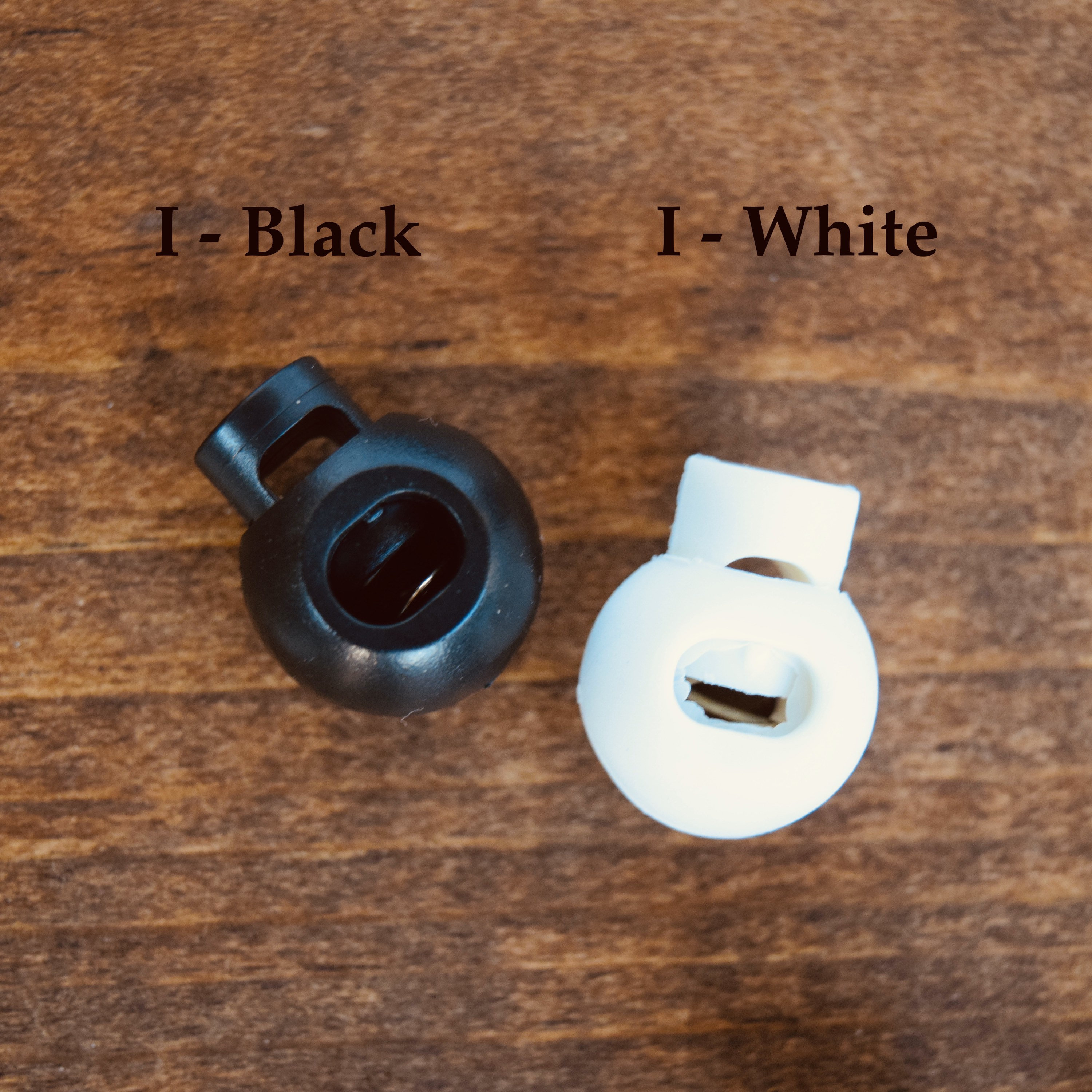 1 Dozen Black Plastic Oval Drawstring Cord Ends Adjuster for - Etsy