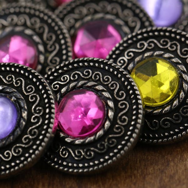Pink Button - Etsy