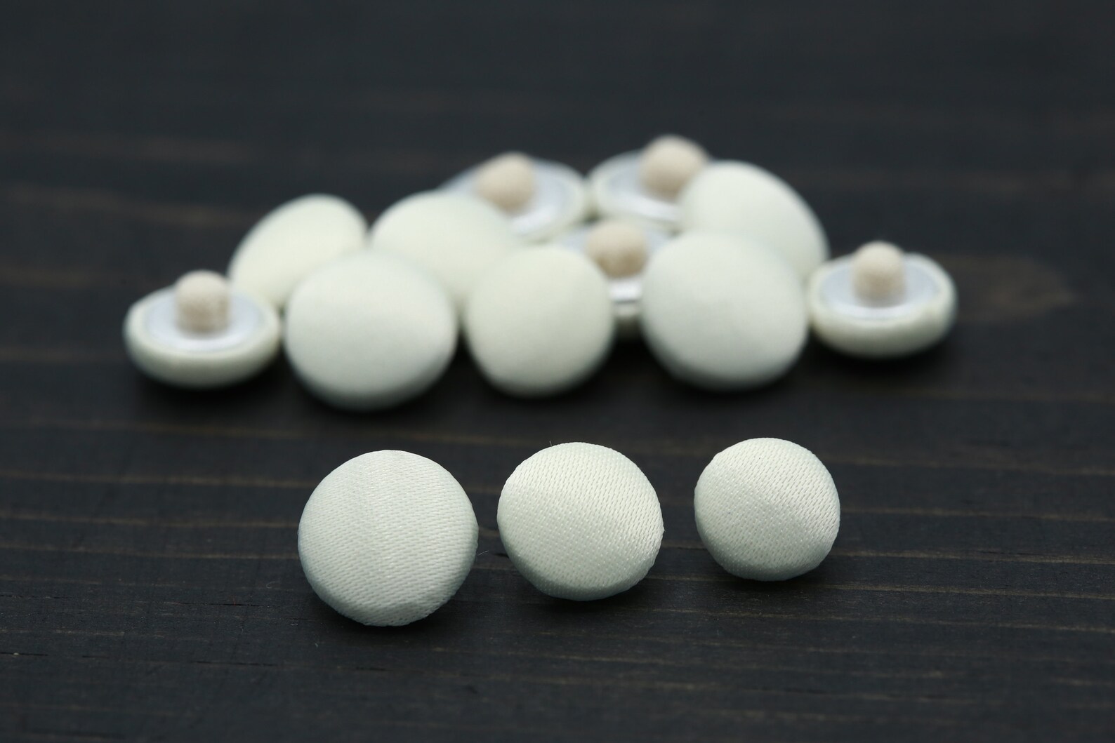 1 Dozen Bridal Buttons Wedding Gown Button With Canvas Backing - Etsy