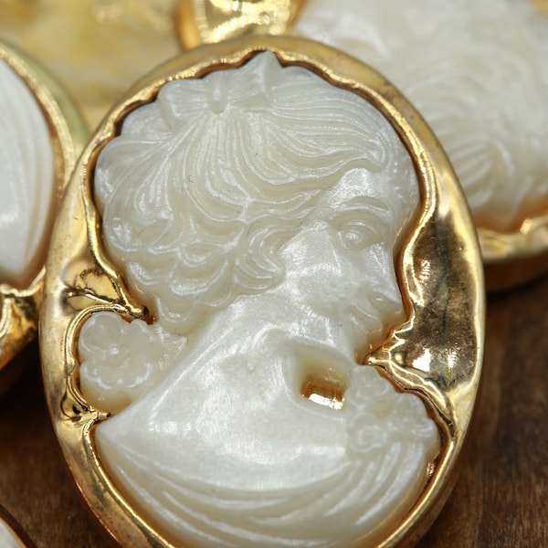 Ivory Cameo - Etsy