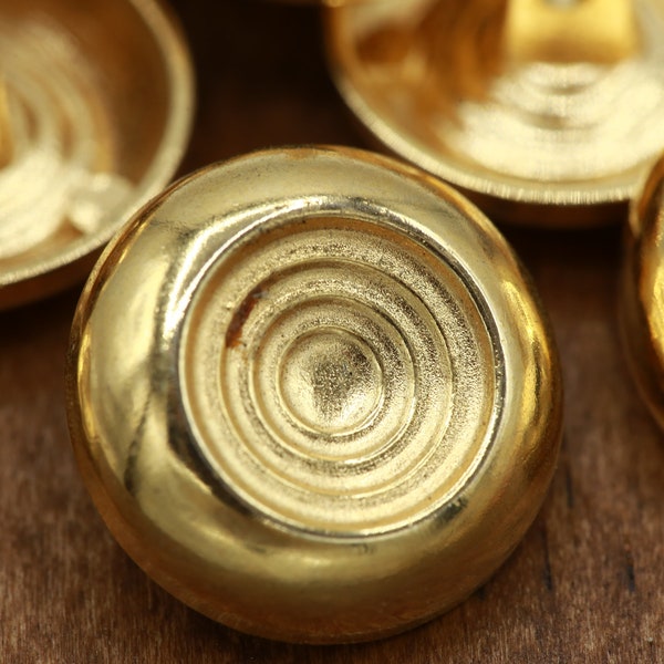Gold Metal Buttons - Etsy