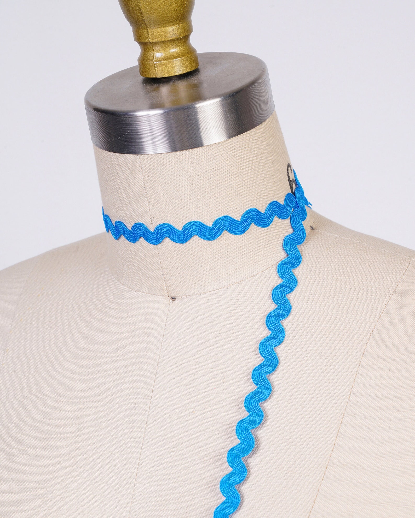 50 Yards Turquoise Blue Ric Rac Ribbon Trim: Sewing & Craft Supply - Etsy