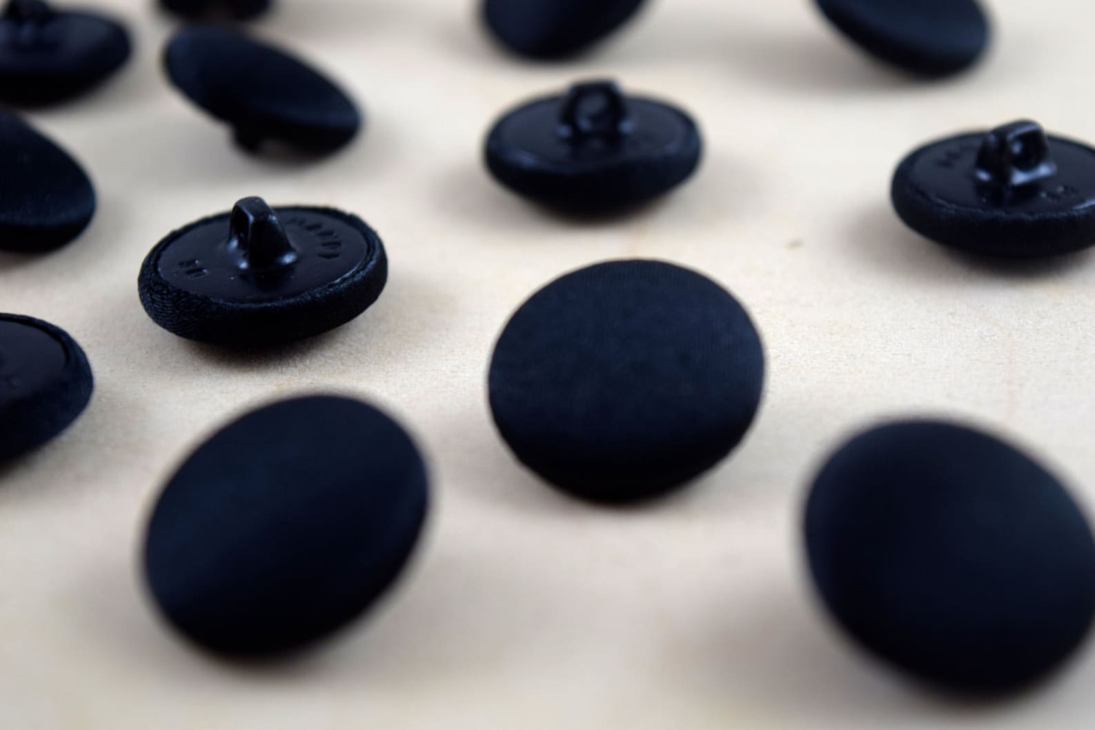 Black Satin Tuxedo Buttons: Metal Shank Vest Buttons - 12 Pieces - Etsy