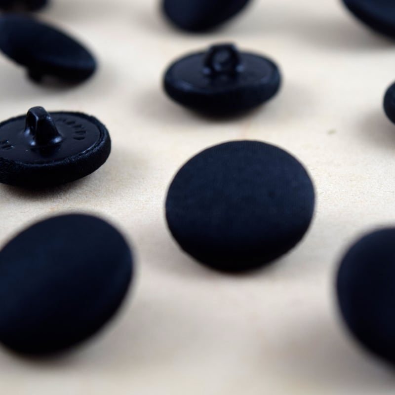 Black Shank Buttons 12mm - Etsy