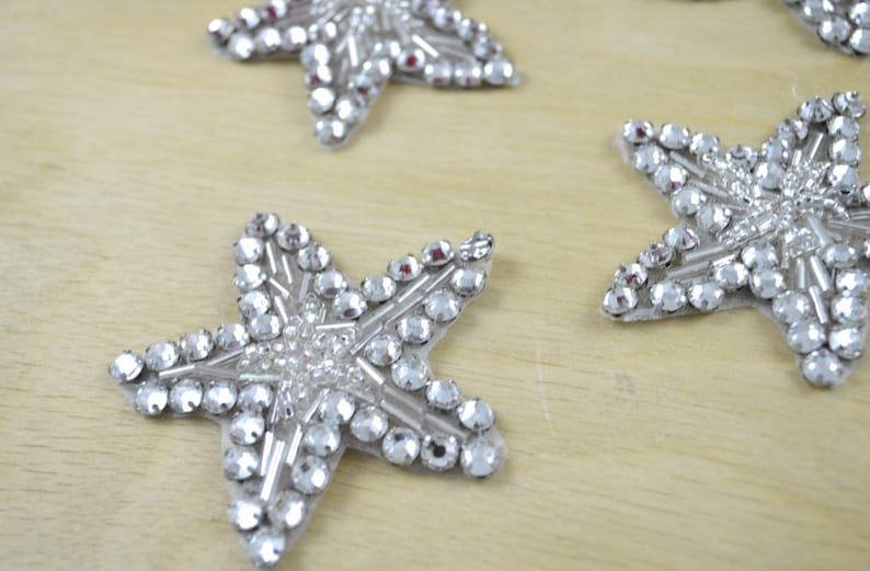Rhinestone Star Patch Crystal Star Patch. Quirky Rhinestone - Etsy