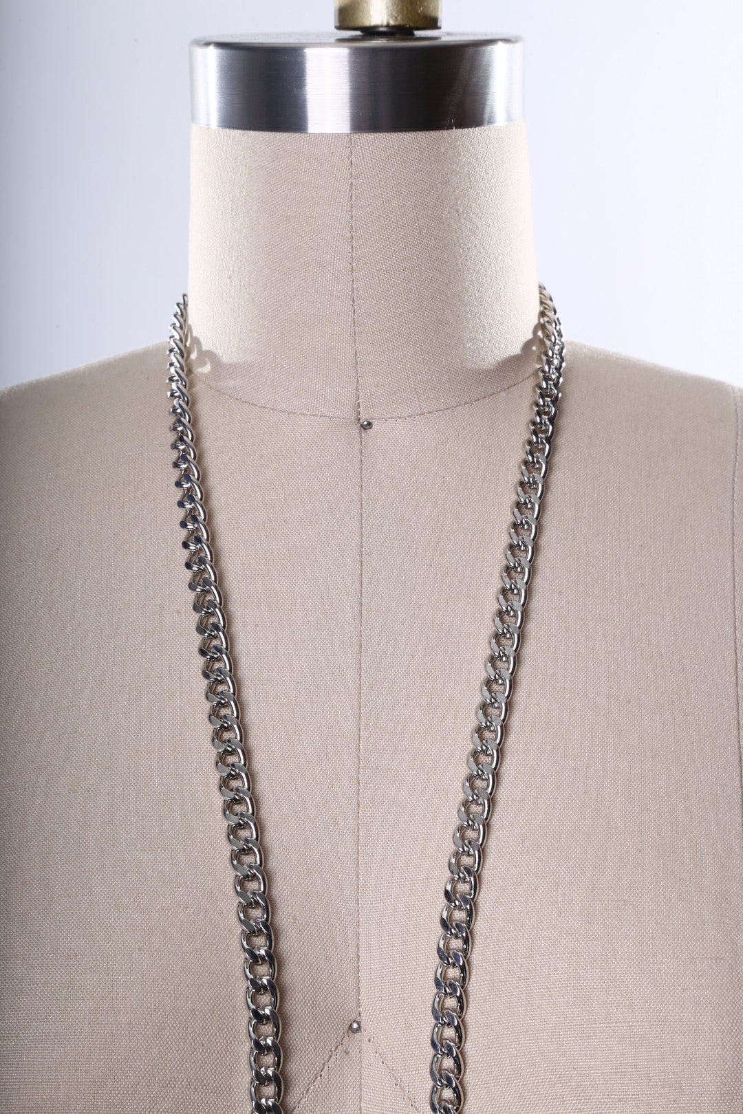 6mm Silver Metal Chain Trim: Jewelry Making Supply - Sold by the Yard ...